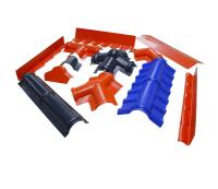China ASA Corrugated Plastic Roof Sheet Ultra-strong Color Fixing Spanish Synthetic Resin Tile for sale