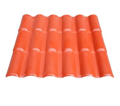 China Heat Insulating Roma ASA UPVC PVC Roofing Tiles for Apartment Complexes for sale