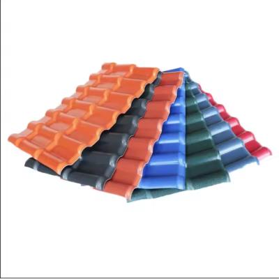 China ASA PVC Roofing Tiles Modern Design Style Fire & Waterproof for sale