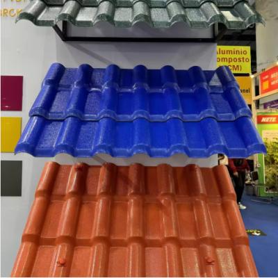 China ASA Synthetic Resin Tile The Ideal Roofing Material for Modern and Traditional Buildings for sale
