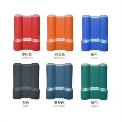 China ASA Synthetic Resin Tile The Perfect Roofing Solution for Industrial and Commercial Structures for sale