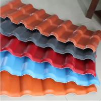 China 1000mm Width ASA Synthetic Resin Tile Versatile Tile Roof Sheets Weather Resistant for sale