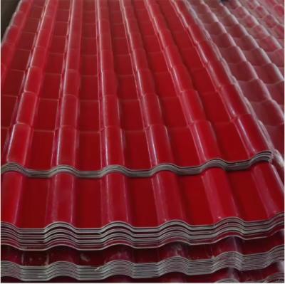 China Weather Resistant Tile Roofing Sheets 1.5mm / 1.8mm / 2.0mm Thickness ASA Roof Tile for sale