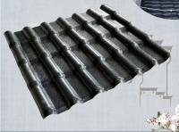 China Weather Resistant Tile Roofing Sheets 1.5mm / 1.8mm / 2.0mm Thickness ASA Roof Tile for sale