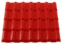 China 880mm Width ASA Synthetic Resin Tile Cold Resistant ASA PVC Roof Tiles Customizable for sale