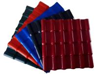 China Customizable Heat Insulation Roof Tile Eco Friendly Lightweight Roof Tiles Alkali Resistant for sale