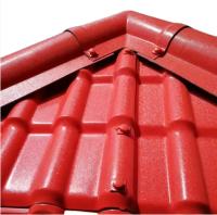 China Industrial ASA Synthetic Resin Tile Heat Resistant Black Roofing Sheet 2.3mm - 3.0mm Thickness for sale