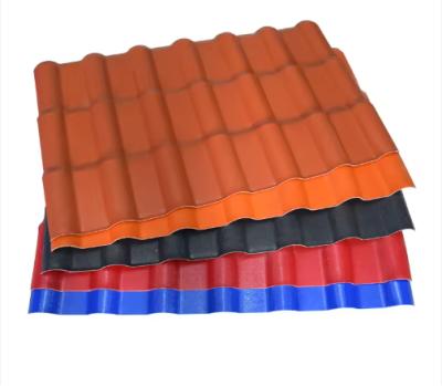 China Various Colors Roofing Shingles And Tiles 1050mm ASA Roof Tiles Customized for sale