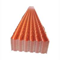 China Brick Red ASA Synthetic Resin Tile Acid Alkali Resistant Lightweight Roofing Tile for sale