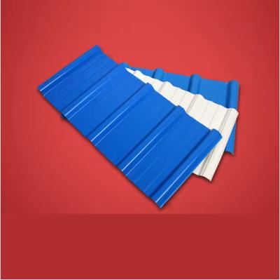China Customized PVC Corrugated Roofing Sheets Weather Resistant Lightweight PVC Panels 1050mm Width for sale