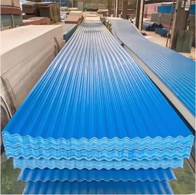 China Weather Resistant PVC Ceiling Panel Commercial Colored Roof Sheets Durable for sale