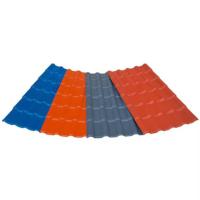 China Glossy ASA Synthetic Resin Tile 1050mm Lightweight Roof Sheets Waterproof for sale