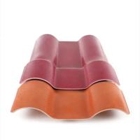 China Glossy ASA Synthetic Resin Tile 1050mm Lightweight Roof Sheets Waterproof for sale