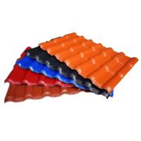 China Customizable Architectural Roof Tile 2.5mm / 2.8mm / 3.0mm Thickness Synthetic Resin Tiles UV Resistant for sale