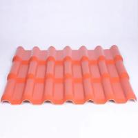 China Versatile ASA Synthetic Resin Tile Red Green Bule Architectural Roof Tiles for sale
