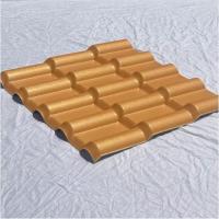 China Customized ASA Synthetic Resin Tile UV Resistant Lightweight Roofing Tiles for sale