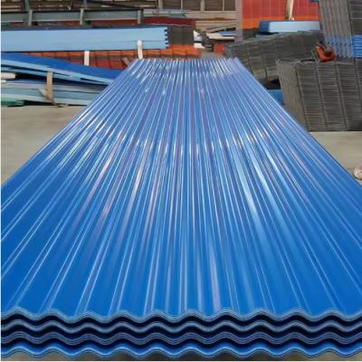 China Blue PVC Ceiling Panel Durable Versatile Roof Sheets Weather Resistant for sale