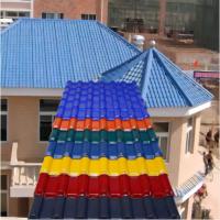 China Weather Resistant ASA Synthetic Resin Tile Fire Safety Color Roofing Tile Customized for sale