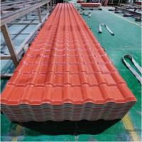China Weather Resistant ASA Synthetic Resin Tile Fire Safety Color Roofing Tile Customized for sale