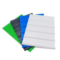 China Glossy / Matte PVC Ceiling Panel Coloured Corrugated Sheets For Commercial Residential And Agricultural for sale