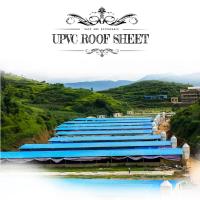 China Glossy / Matte / Textured PVC Roof Panel Architectural Heavy Duty Roof Sheets for sale