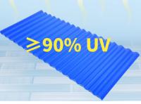 China Customized PVC Ceiling Panel Weather Resistant Fire Resistant Colored Roofing Sheet for sale