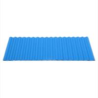 China 1050mm PVC Ceiling Panel Blue Versatile Roof Tiles Customizable Length for sale