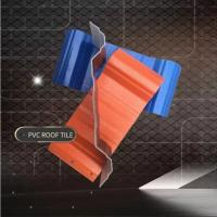 China Waterproof PVC Ceiling Sheet Customized UPVC Roof Panel Rectangle for sale