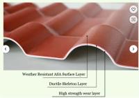 China Lightweight Synthetic Resin Roofing Sheets Weather Resistant Roof Waterproofing Tiles for sale