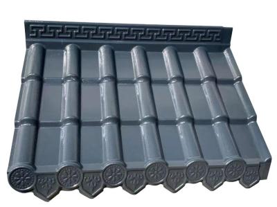 China Fire Retardant & Corrosion Resistant ASA Resin Roof Tile with 2.5mm/2.8mm/3.0mm Thickness for sale