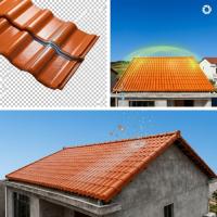 China Custom Color Matching ASA Synthetic Resin Tile with 150kg/sqm Load Bearing Capacity and 15 Years Warranty for sale