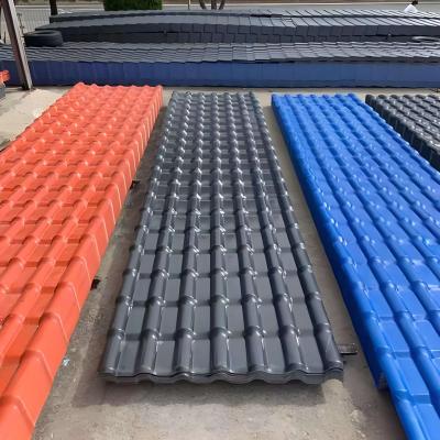 China UV Resistant Waterproof Recyclable ASA Synthetic Resin Roof Tile for Durable Eco-Friendly Roofing for sale