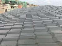 China Long-Lasting ASA Synthetic Resin Roof Tiles with Effective Sound Insulation and Eco-Friendly Material for Industrial Buildings for sale