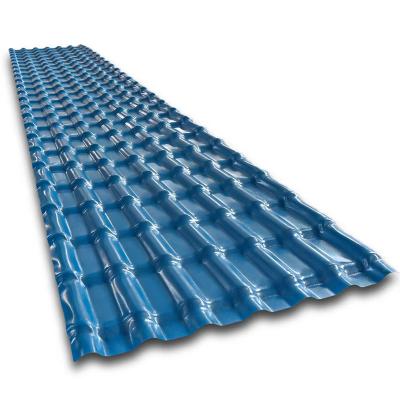 China Long-Lasting ASA Synthetic Resin Roof Tiles with Effective Sound Insulation and Eco-Friendly Material for Industrial Buildings for sale