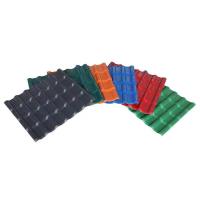 China Anti-Corrosion Weatherproof UV Resistant ASA Synthetic Resin Roof Tiles for Villa and Patio Projects for sale