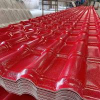 China Anti-Corrosion Weatherproof UV Resistant ASA Synthetic Resin Roof Tiles for Villa and Patio Projects for sale
