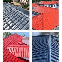 China UV Resistant Long Lasting ASA Synthetic Resin Roof Tile with Elegant Aesthetic Performance for sale