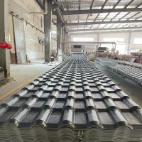 China Fire Resistant UV Coated ASA Synthetic Resin Roof Tile with Interlocking Design for Hotels and Villas for sale