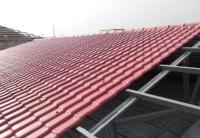 China Long Lifespan Heat Insulation ASA Synthetic Resin Roof Tiles with Spanish Style Design for Residential Roofing for sale