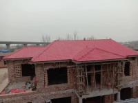 China Long Lifespan Heat Insulation ASA Synthetic Resin Roof Tiles with Spanish Style Design for Residential Roofing for sale