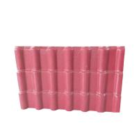 China Long Lifespan Heat Insulation ASA Synthetic Resin Roof Tiles with Spanish Style Design for Residential Roofing for sale