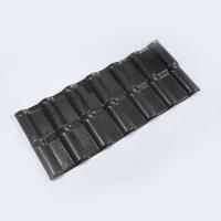 China Modern ASA Synthetic Resin Roof Tile with Integrated Ridge Design for Anti-corrosion and Heat Insulation for sale
