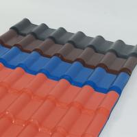 China Impact Resistant Waterproof ASA Synthetic Resin Roof Tiles in Color Steel Style for sale
