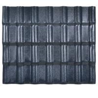 China Multi-color ASA Synthetic Resin Tile with Heat Insulation Waterproof and Flame Retardant for Roof and Wall for sale