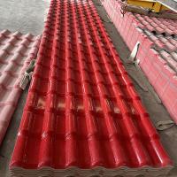 China Three Colors Optional Heat Resistant Waterproof ASA Synthetic Resin Roof Tiles for Residential Roofing for sale