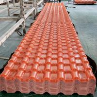 China Heat Resistant UV Resistant Waterproof ASA Synthetic Resin Roof Tile for Philippines House Construction for sale
