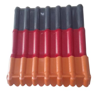China Thickened Antique ASA Synthetic Resin Roof Tile with Integrated Waterproof and Excellent Thermal Insulation for Villa Roofing for sale