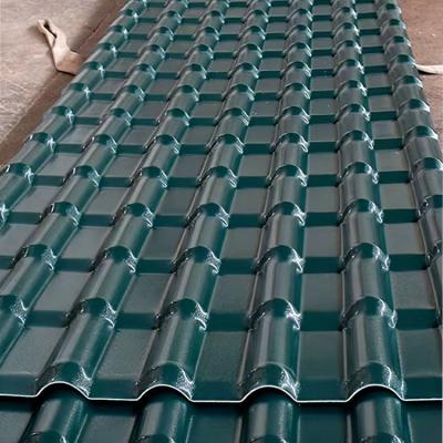 China Factory Direct ASA Synthetic Resin Roof Tiles, UV Resistant Non-fading Waterproof Roofing Sheets for Rural Self-built Houses for sale