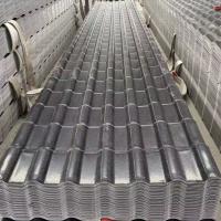China Fire Retardant Long Lasting Color ASA Synthetic Resin Roof Tiles with Excellent Corrosion Resistance for sale