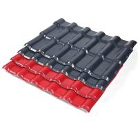 China Spanish Style UV Resistant Lightweight ASA Synthetic Resin Roof Tile for Global Market for sale